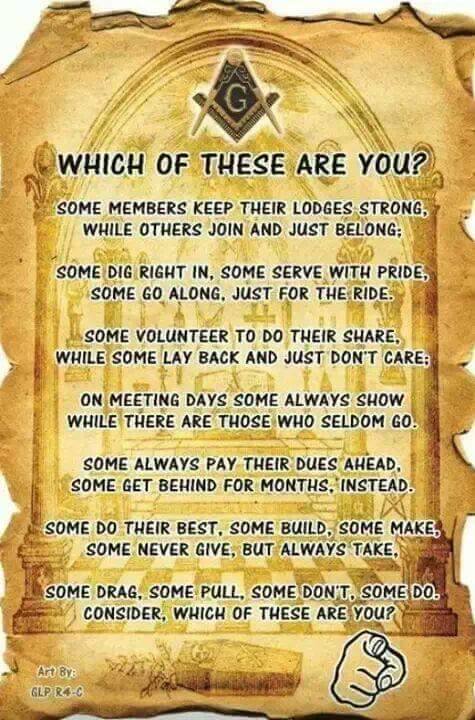 Masonic Food for thought.. | My Freemasonry | Freemason Information and ...