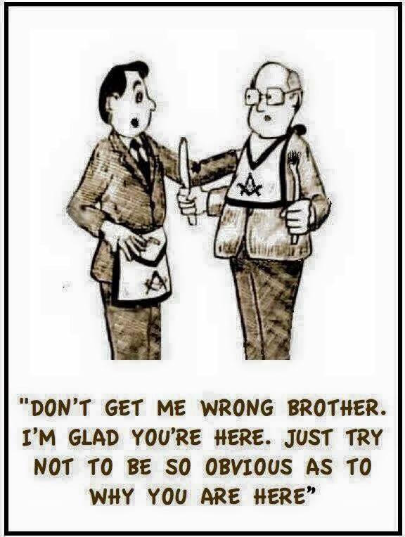 A little masonic humor to start a new week/G\ | My Freemasonry ...